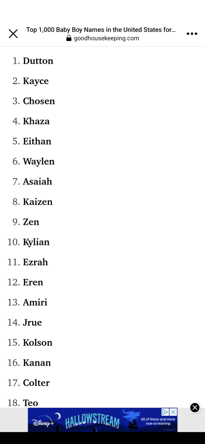 Boy Names That End in Uh Sound