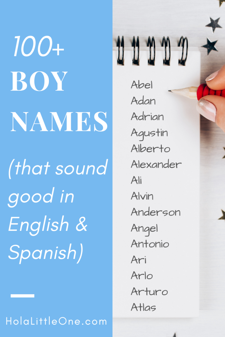 Boy Names That Sound the Same in English and Spanish